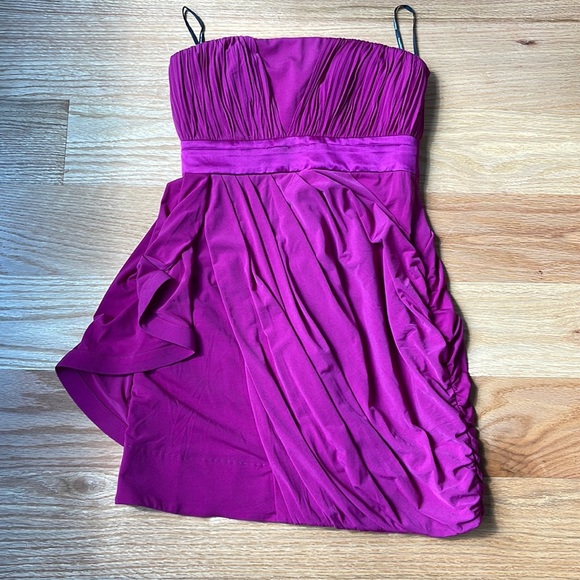 Phoebe Couture | Dresses | Phoebe Couture Strapless Pink Dress | Poshmark